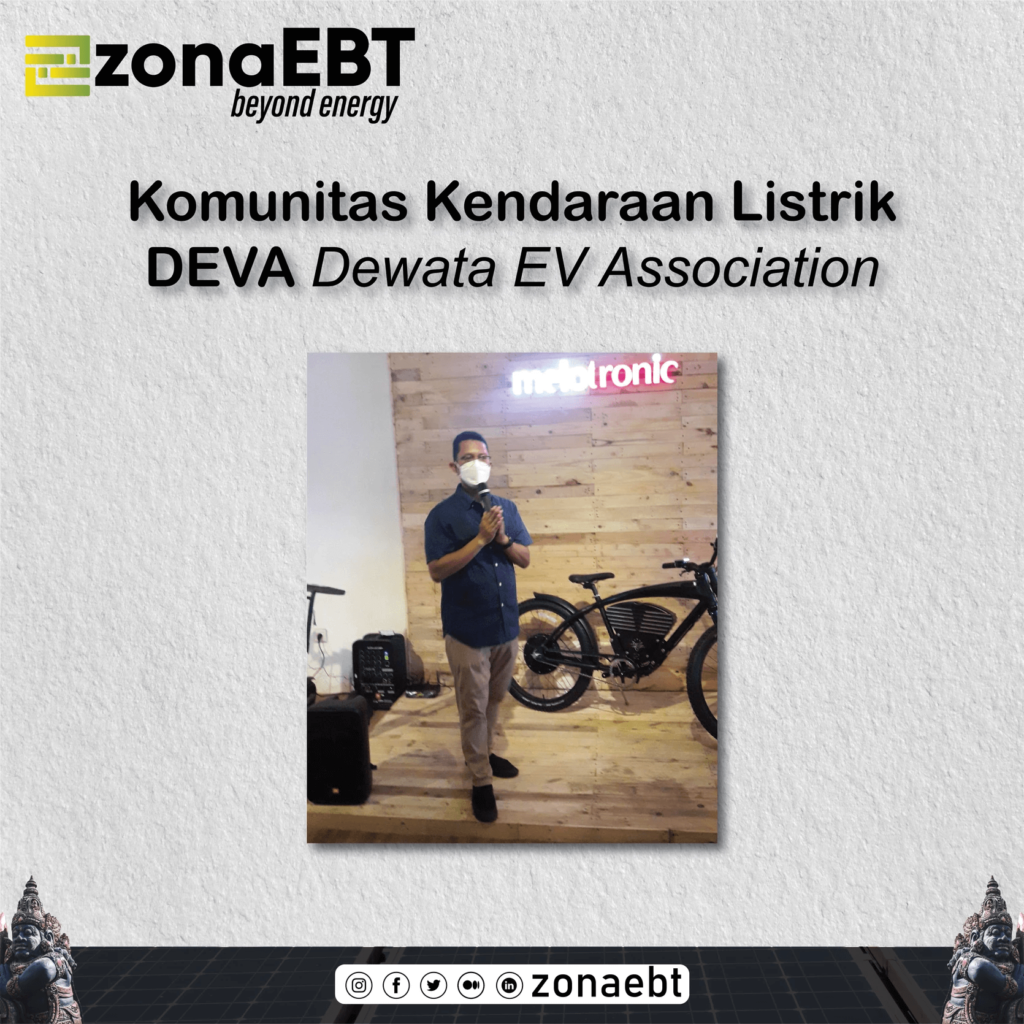 Komunitas kendaraan listrik Bali bernama DEVA Dewata EV Association ...
