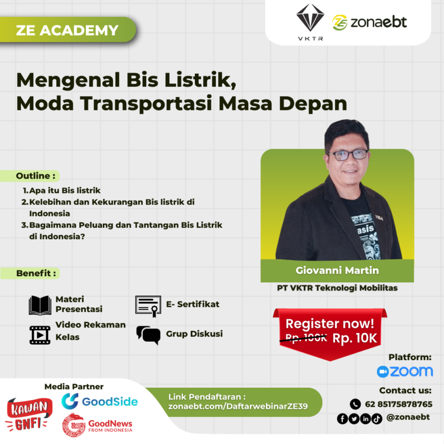 Mengenal Bis Listrik, Moda Transportasi Masa Depan - zonaebt.com