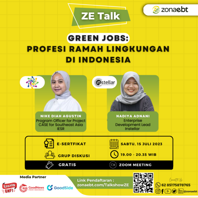 Green Jobs: Profesi Ramah Lingkungan di Indonesia" - zonaebt.com