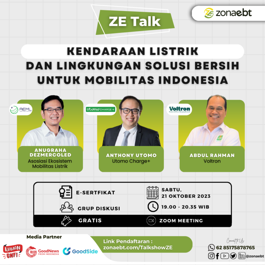 Kendaraan Listrik dan Lingkungan Solusi Bersih Untuk Mobilitas Indonesia - zonaebt.com