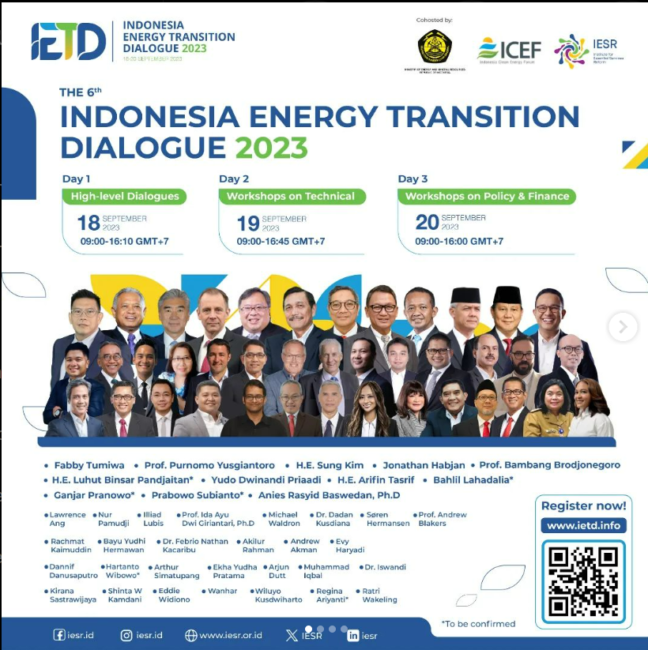 Indonesia Energy Transition Dialogue 2023 - zonaebt.com